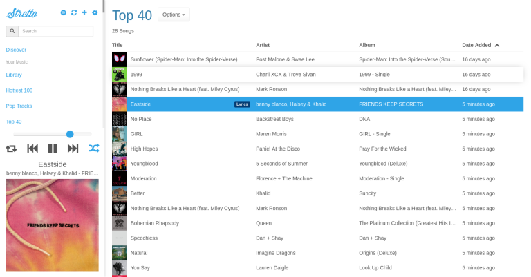 Stretto – Music player with Youtube/Soundcloud import and iTunes ...