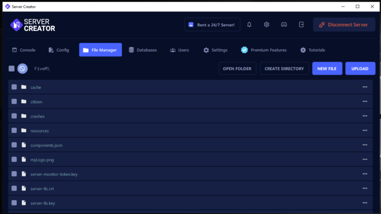 FXServer Creator | FiveM Server Creator – HL2GO.COM